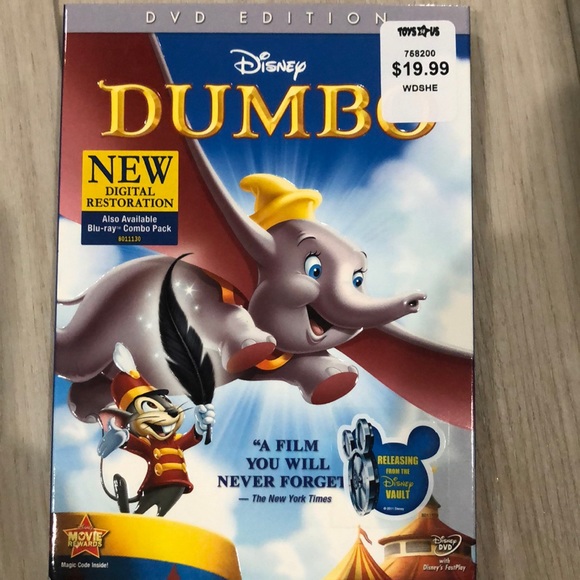 Disney | Media | Dumbo Dvd | Poshmark